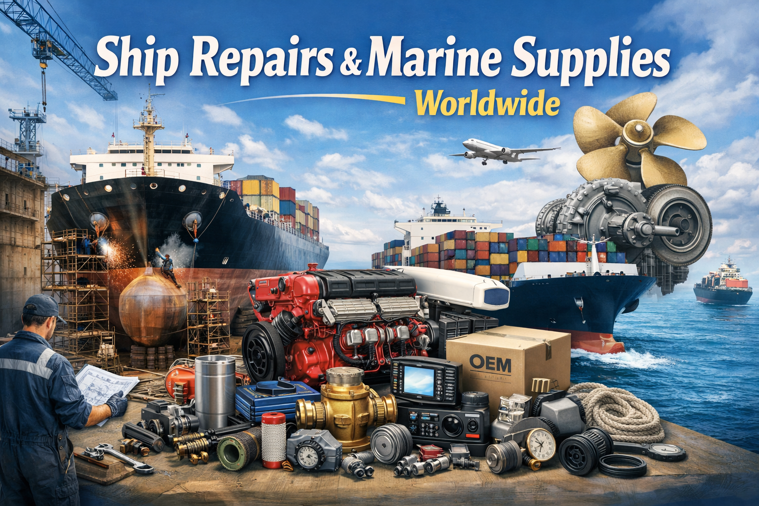 Ray Marines Service | International Marine Repair & Trading